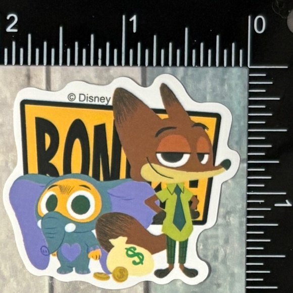 Design | 110 Disney Zootopia Reusable Waterproof Vinyl Sticker Decal ...